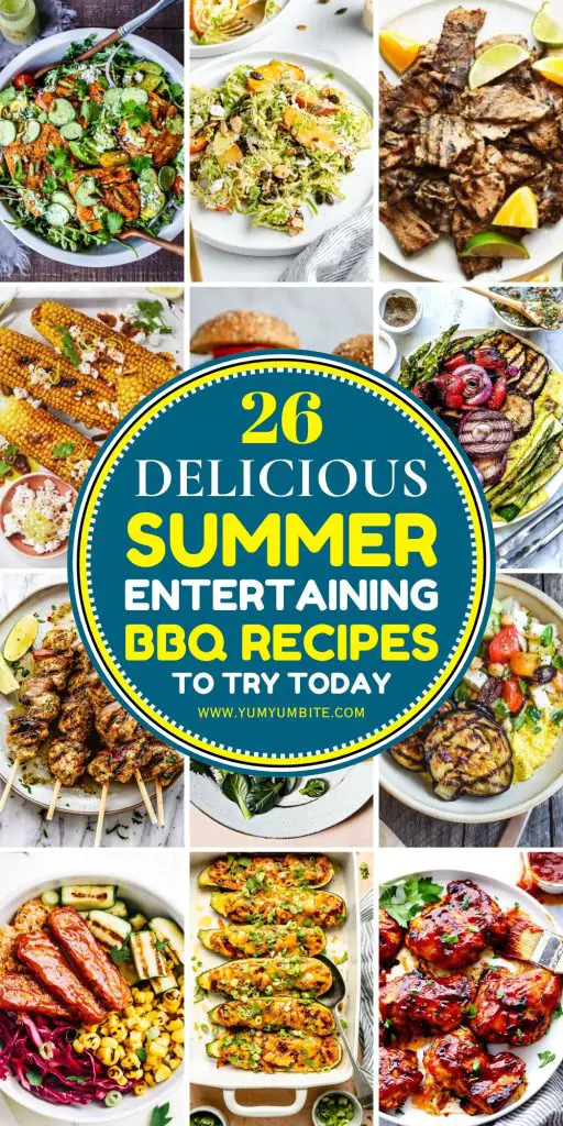 26+ Easy Summer Entertaining BBQ Recipes for Your Next Backyard Party ...