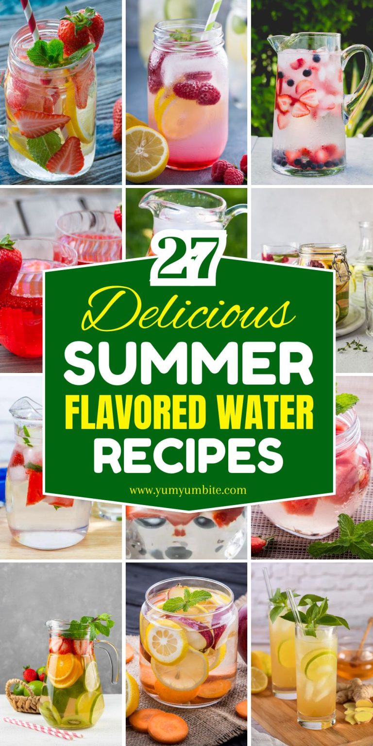 27+ Refreshing Summer Flavored Water Recipes to Stay Hydrated – YumYumBite