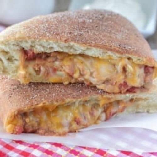 29-Minute Bean & Cheese Burrito Calzone – YumYumBite